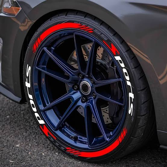 Sports Tyre Sticker – Modheads.in