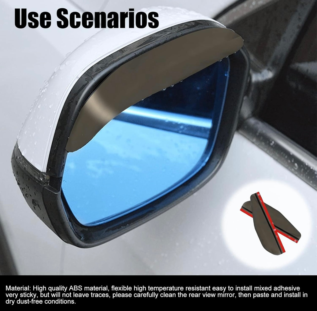 Side Mirror Rain Guard – Modheads.in